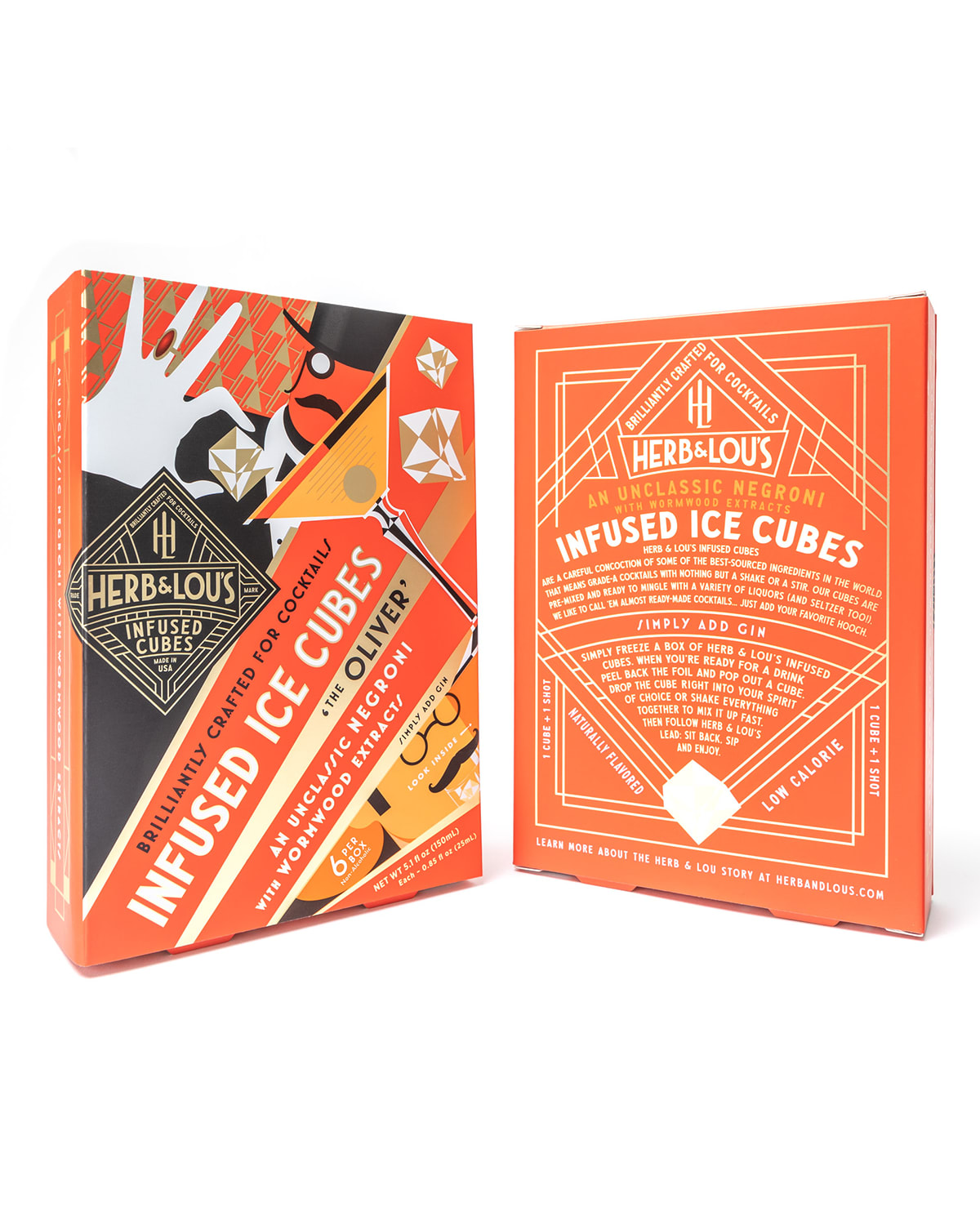 Herb & Lou's Infused Cubes The Seymour Infused Ice Cubes | Neiman Marcus