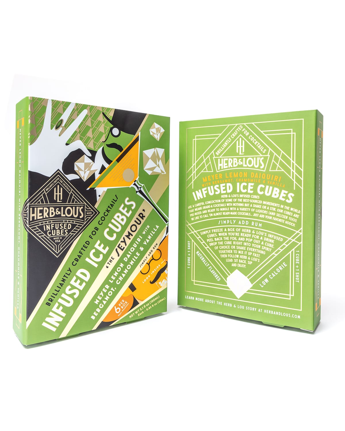 Herb & Lou's Infused Cubes The Clyde Infused Ice Cubes | Neiman Marcus