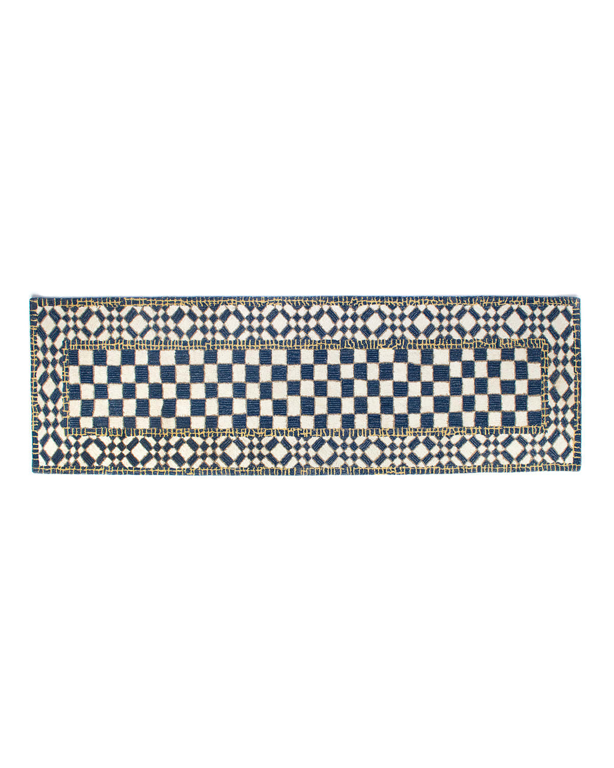 MacKenzie-Childs Royal Check Rug, 3' x 5' | Neiman Marcus