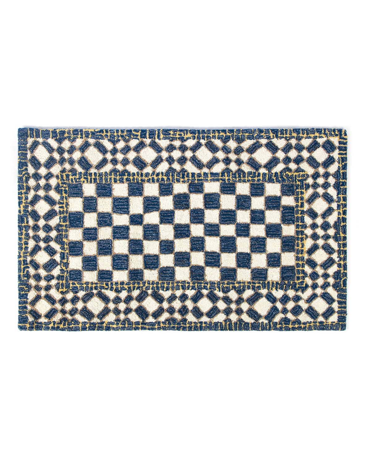 MacKenzie-Childs Royal Check Rug, 3' x 5' | Neiman Marcus