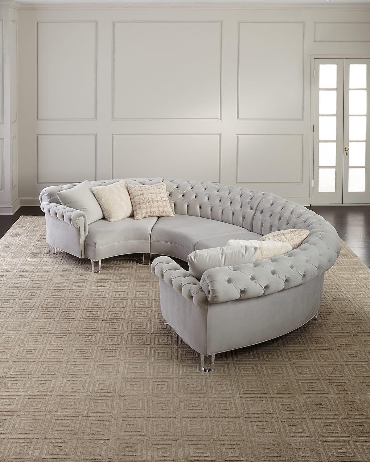 Haute House Avery Sectional, 220" | Neiman Marcus