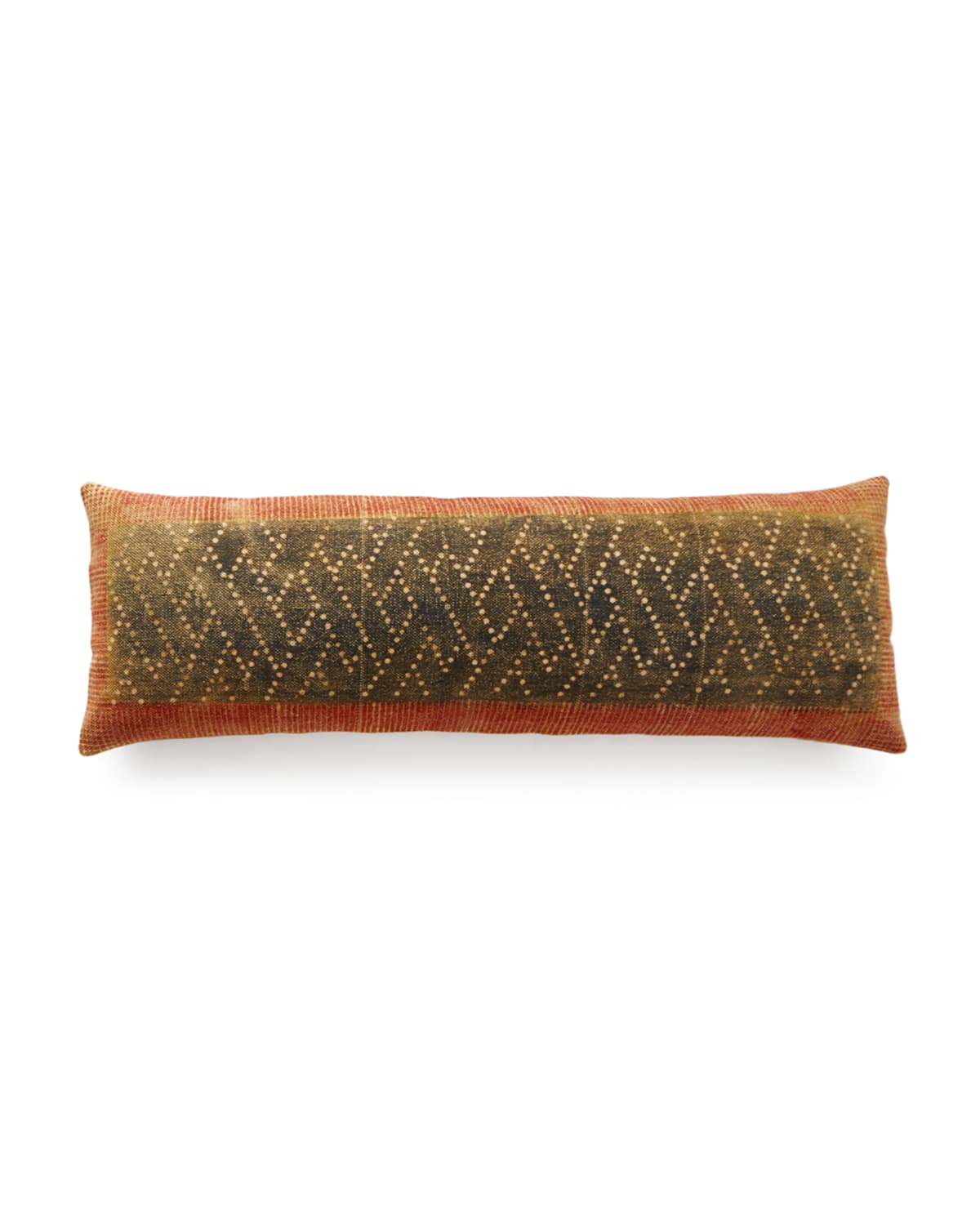 25 Mackenzie Lane Spa Bird Large Velvet Bolster Pillow | Neiman Marcus