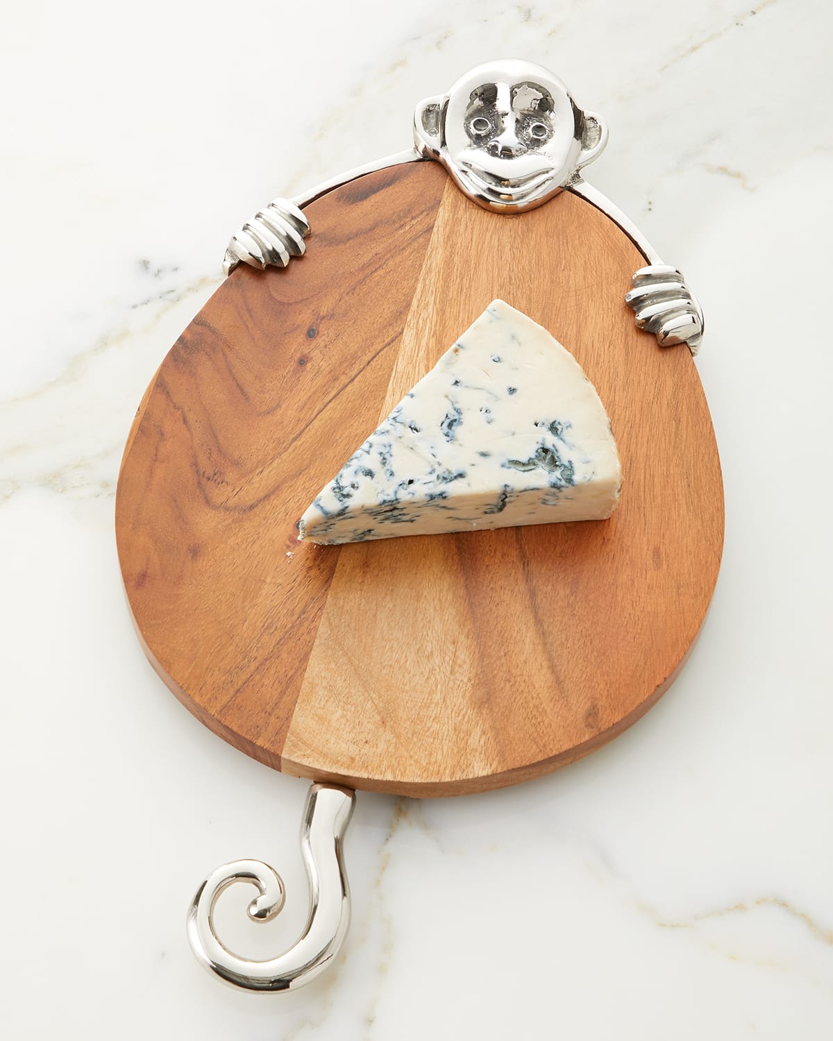Nambe Pulse Cheese Board with Knife | Neiman Marcus