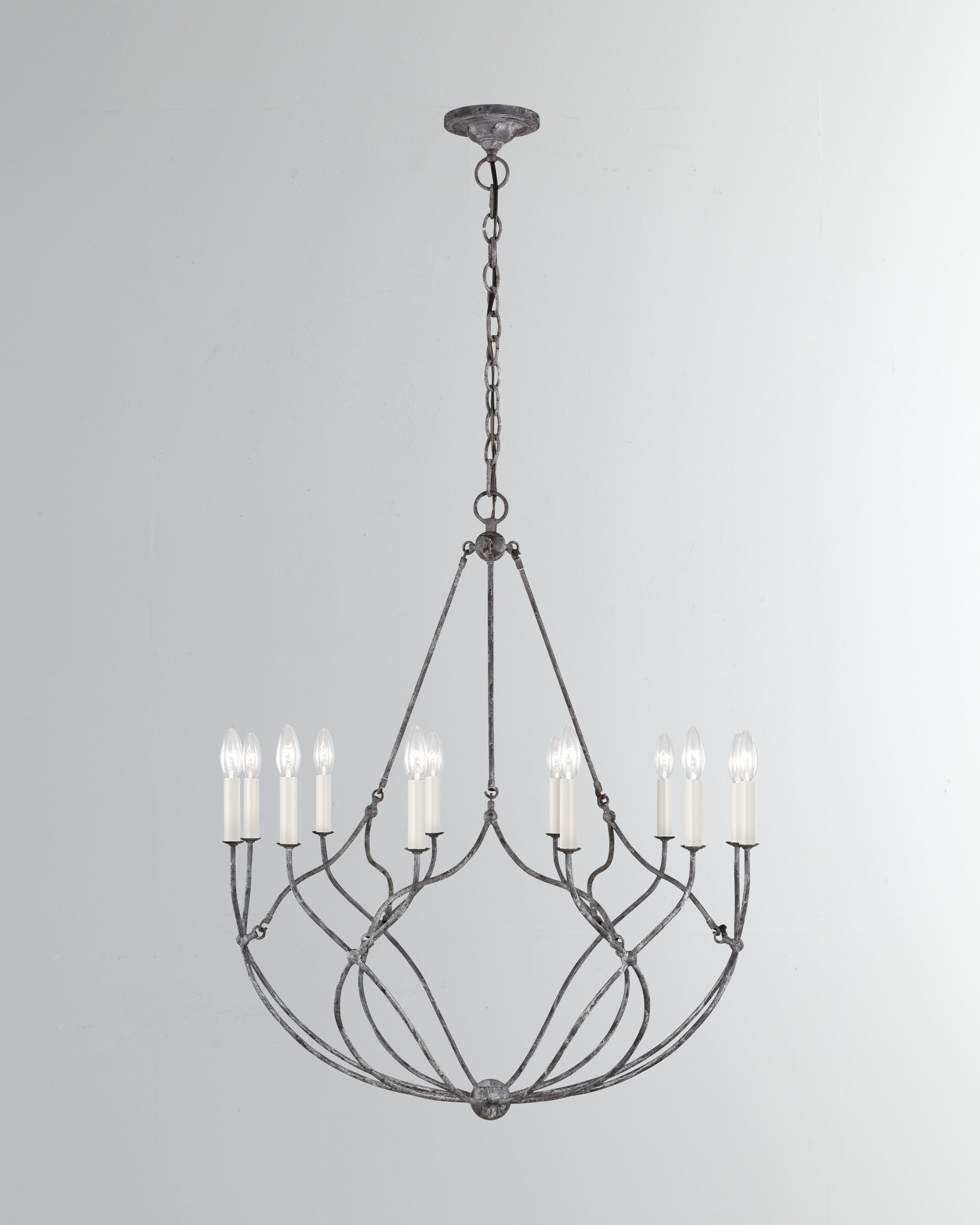 Visual Comfort Studio 12 - Light Chandelier Westerly By Chapman & Myers ...