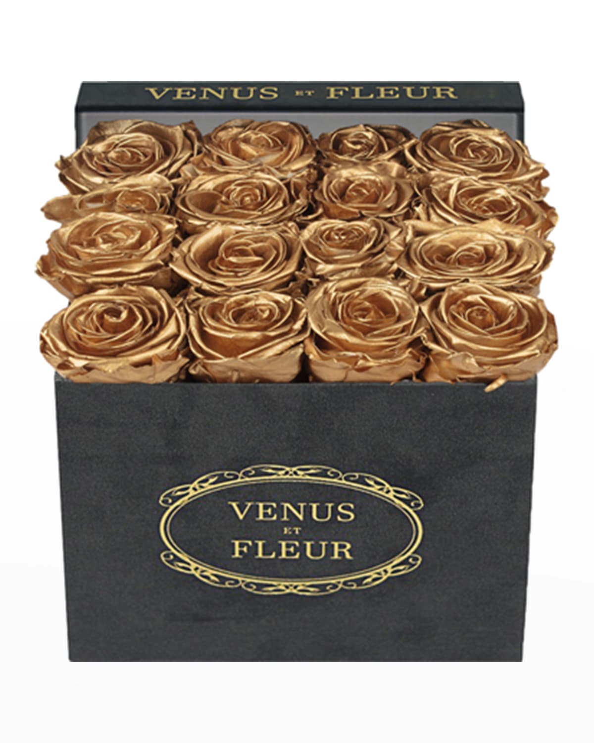 Venus ET Fleur Classic Small Square Rose Box | Neiman Marcus