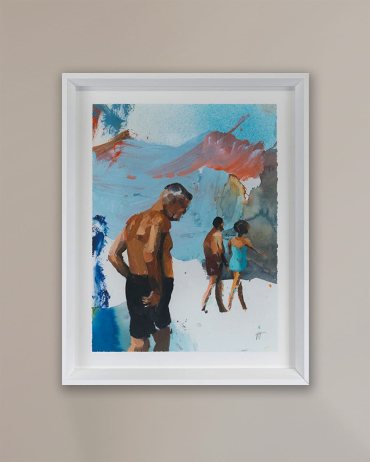 Grand Image Home "Beach Studies 12" Archival Digital Print by Van Hoang ...