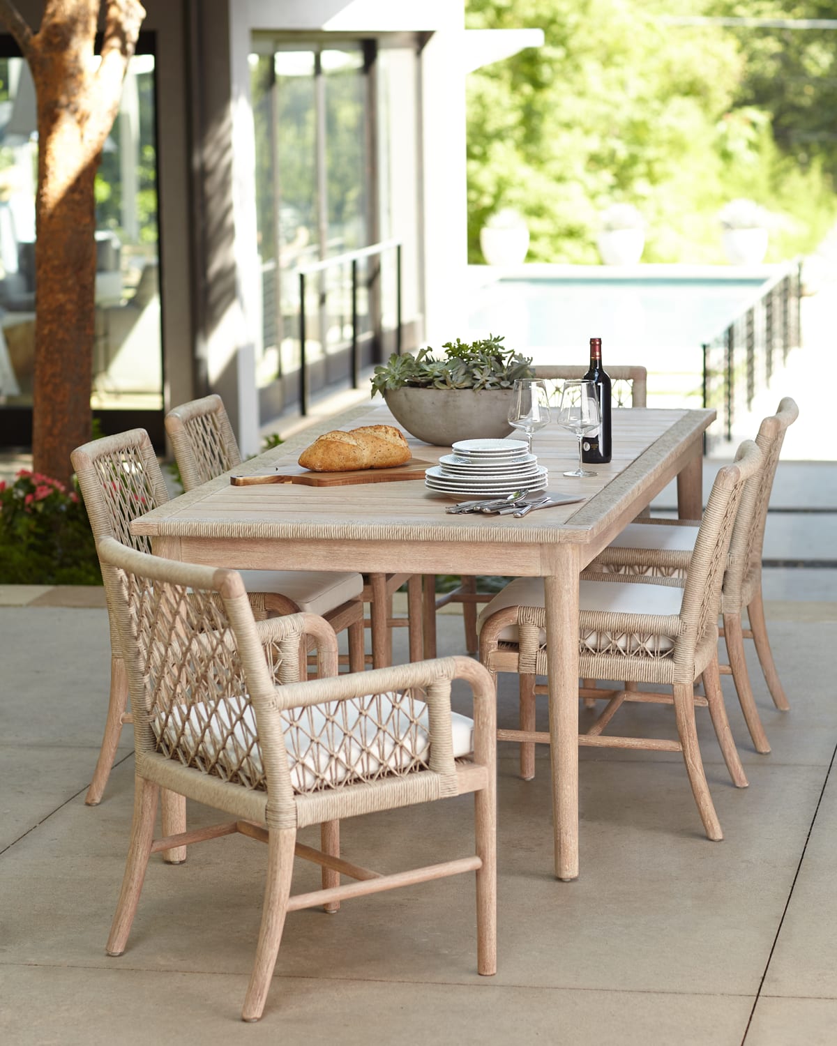 Palecek Montecito Outdoor Coffee Table | Neiman Marcus