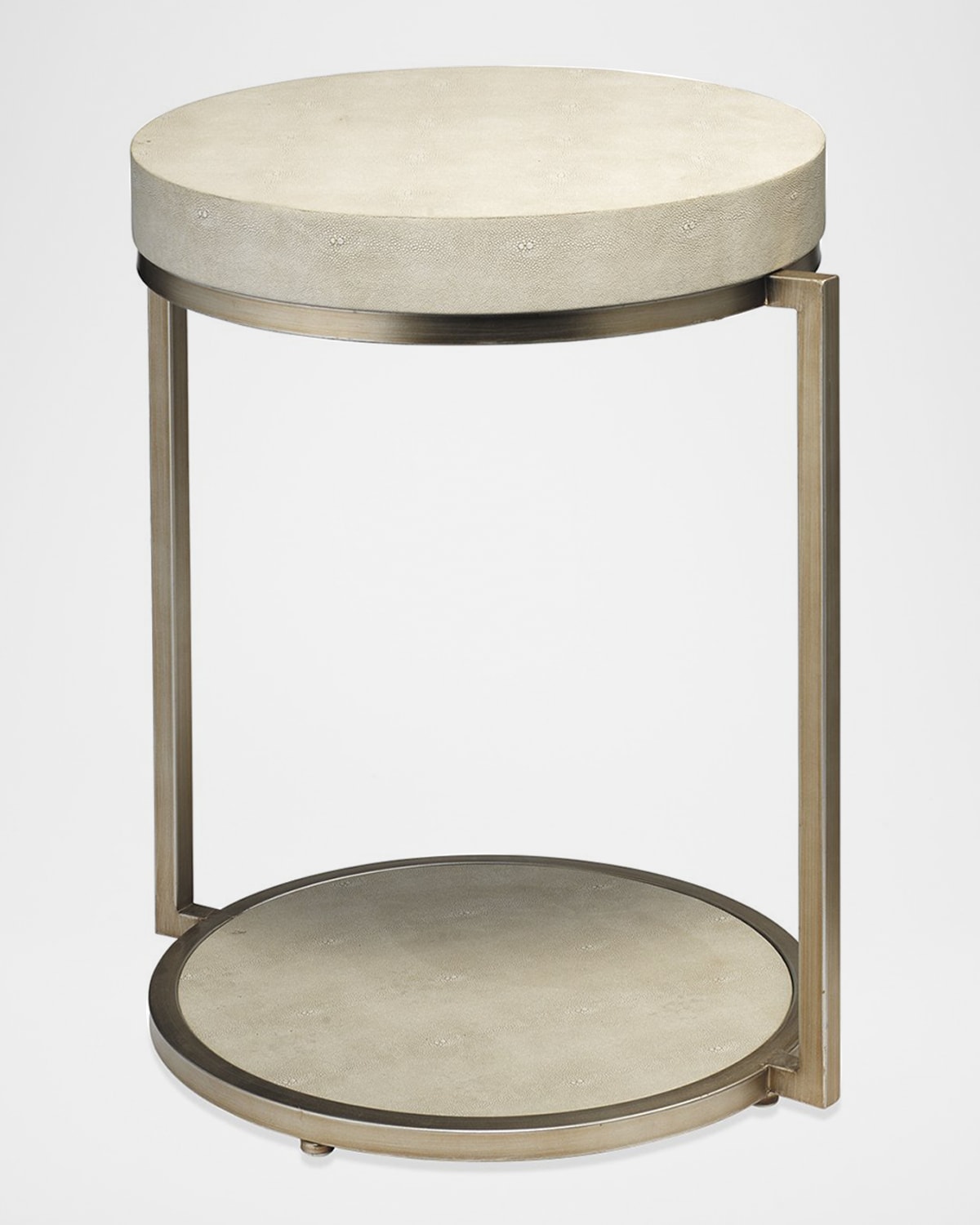 Jamie Young Kian Faux Shagreen Side Table | Neiman Marcus