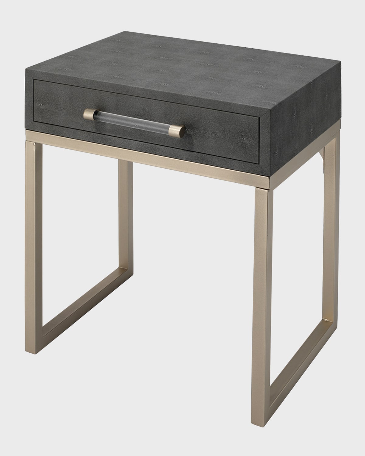 Jamie Young Jax Faux Shagreen Side Table | Neiman Marcus