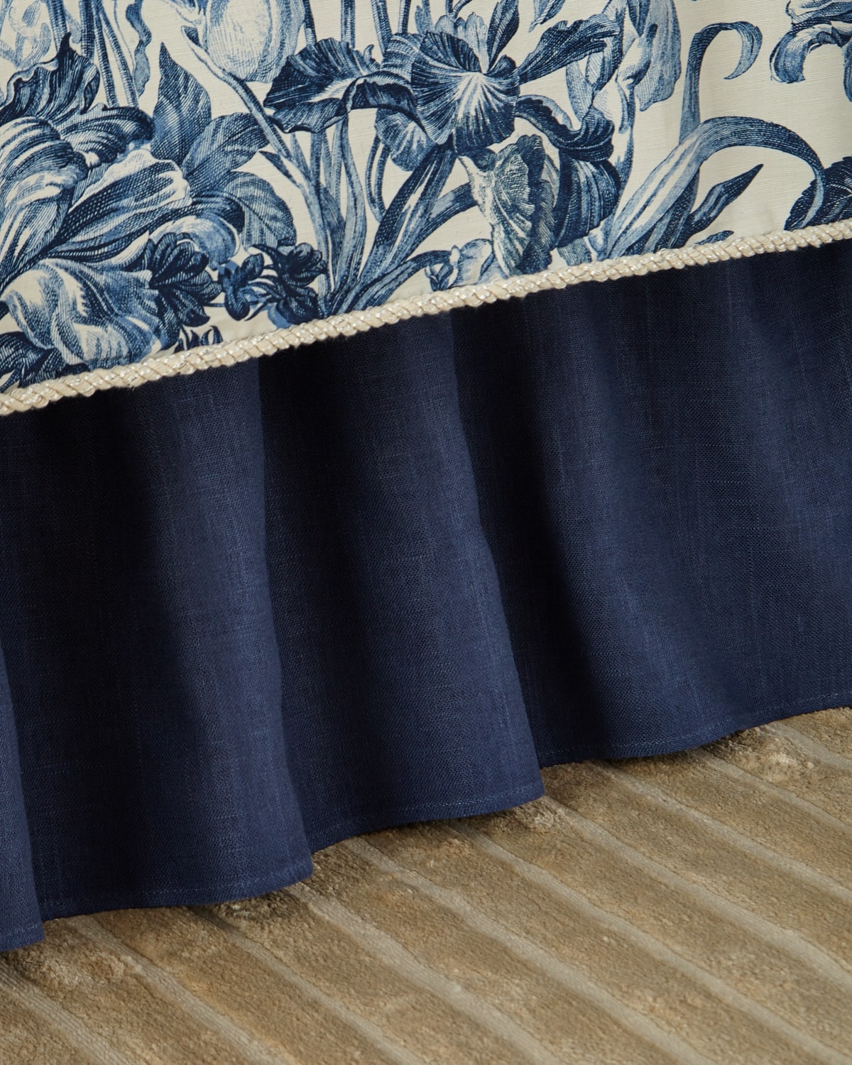 Sherry Kline Home Breezy Meadows Queen Ruffle Dust Skirt | Neiman Marcus