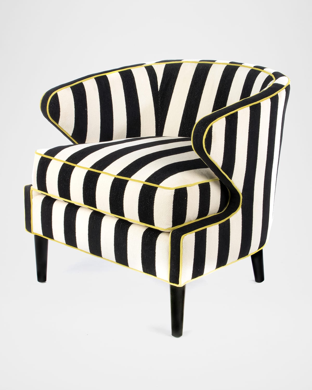 MacKenzie-Childs Marquee Chenille Wing Chair | Neiman Marcus