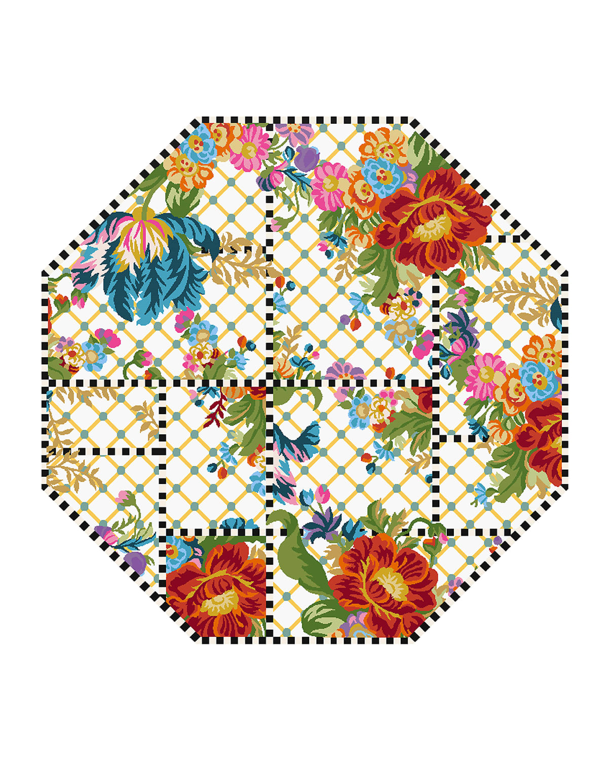 MacKenzie-Childs Flower Market Trellis Rug, 8' x 10' | Neiman Marcus
