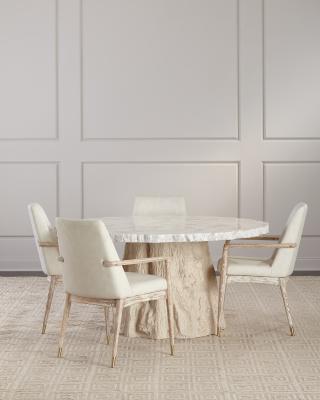 Palecek Camilla Fossilized Clam Console Table | Neiman Marcus