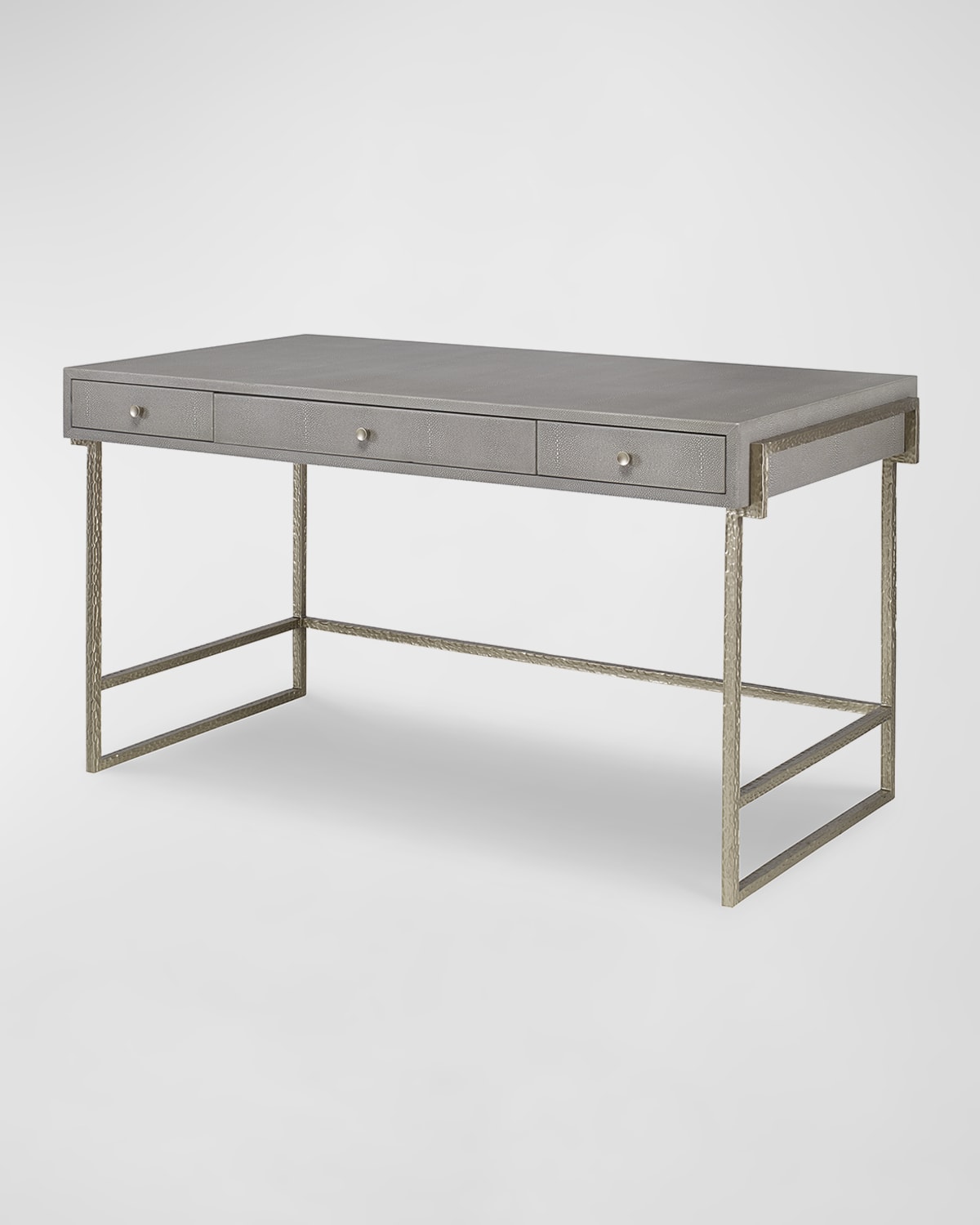 Century Furniture Monroe Faux-Shagreen Writing Desk | Neiman Marcus