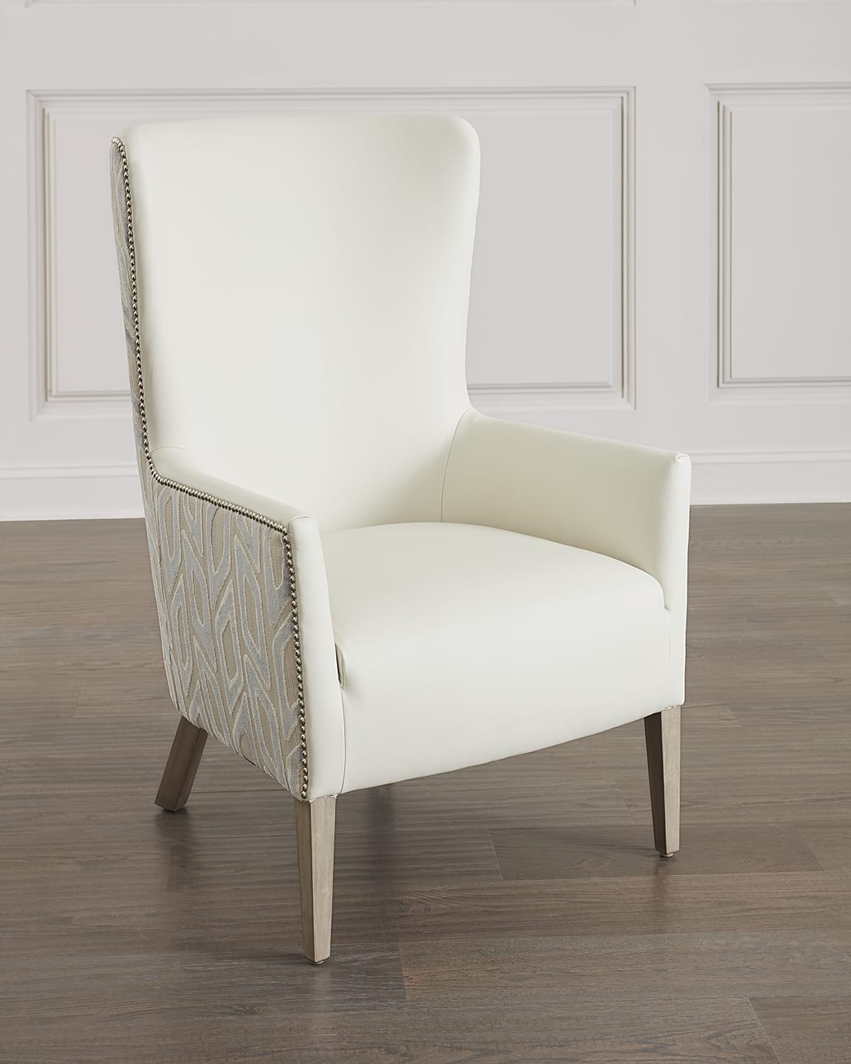 Massoud Gloria Wing Chair | Neiman Marcus