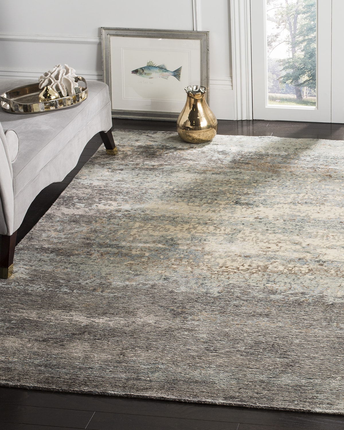 Safavieh Kingsley Hand-Knotted Rug, 6' x 9' | Neiman Marcus
