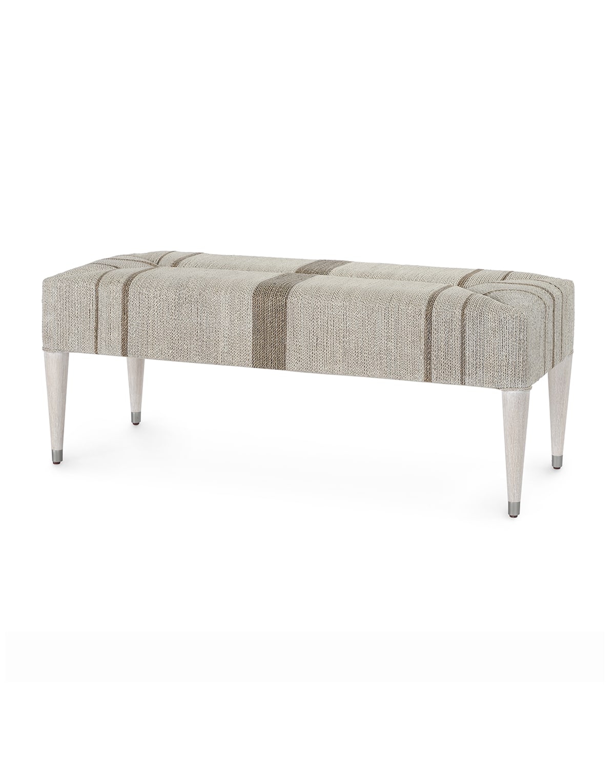 Palecek Fritz Rope Square Ottoman | Neiman Marcus