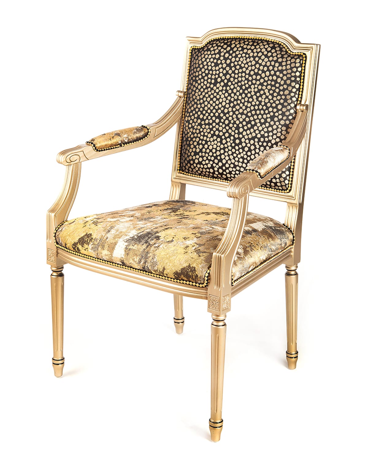 MacKenzie-Childs Golden Hour Side Chair | Neiman Marcus