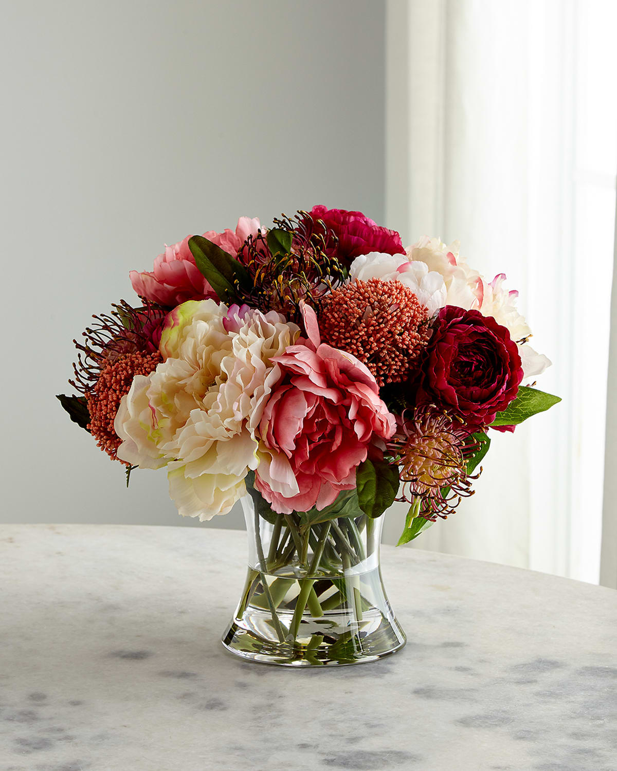 John-Richard Collection Seashells Floral Arrangement | Neiman Marcus