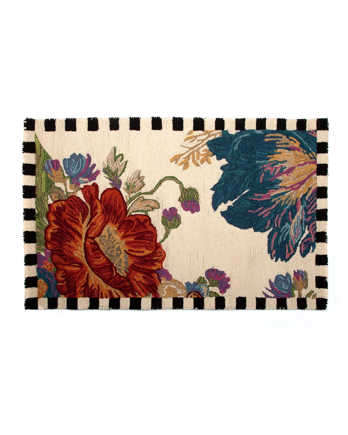 MacKenzie-Childs Flower Market Trellis Rug, 5' x 8' | Neiman Marcus