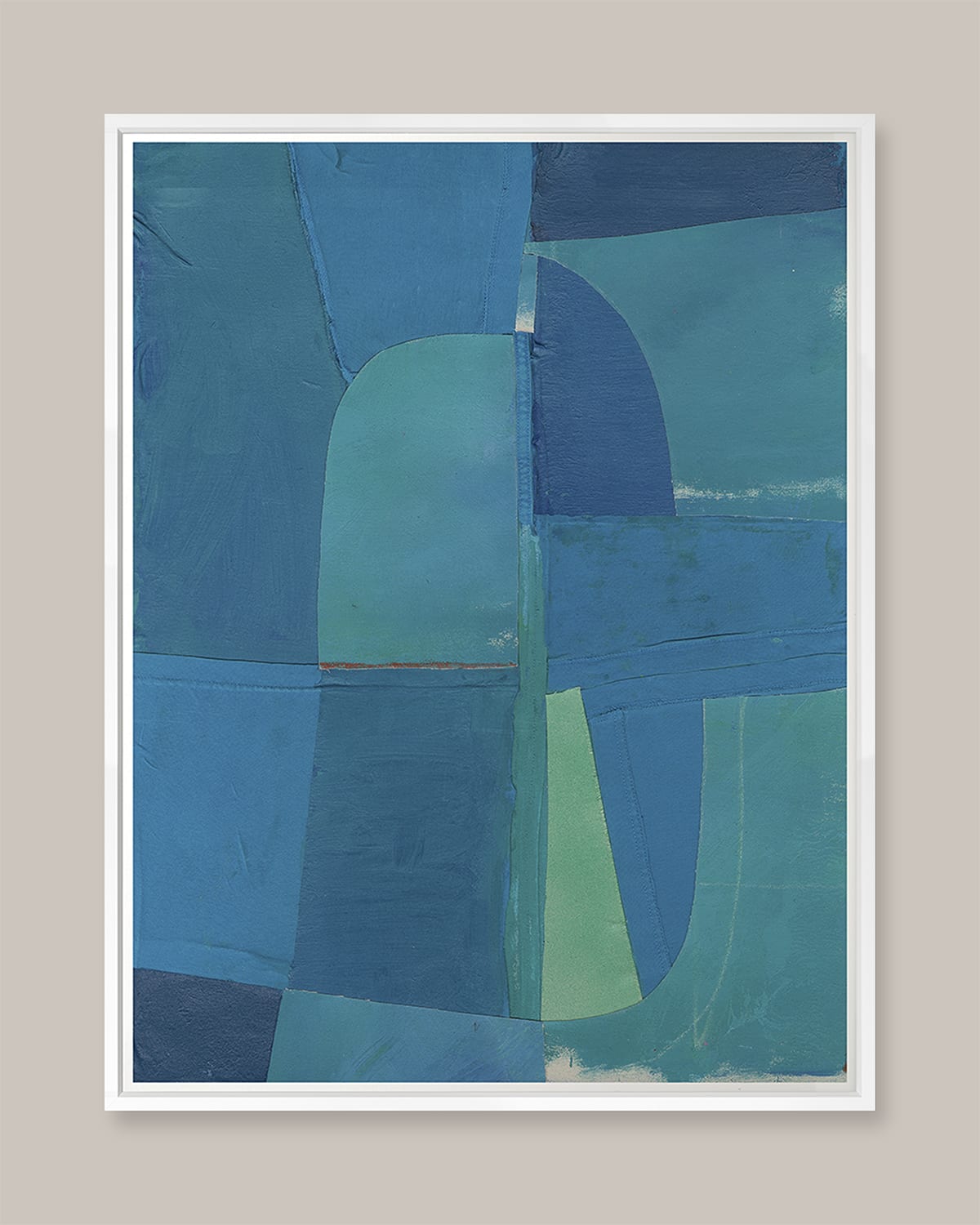 Grand Image Home "Mint Cooler" Digital Art Print by PC Ngo | Neiman Marcus