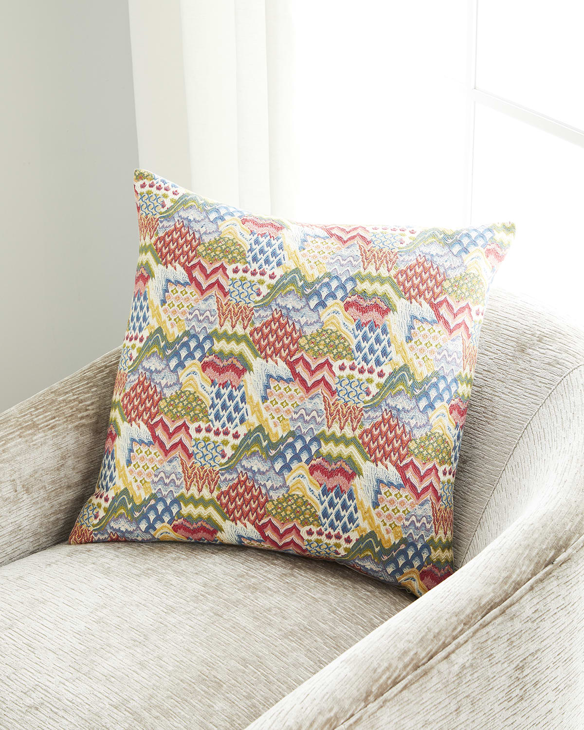 Eastern Accents Uma Round Decorative Pillow | Neiman Marcus