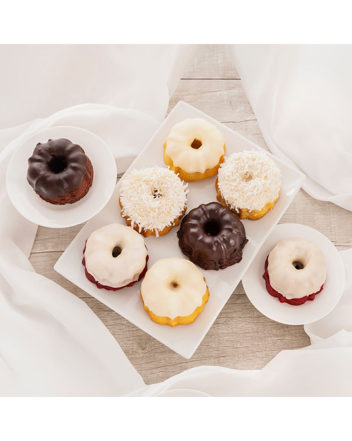 We Take The Cake Spring Bouquet Mini Cakes, 8 Count | Neiman Marcus