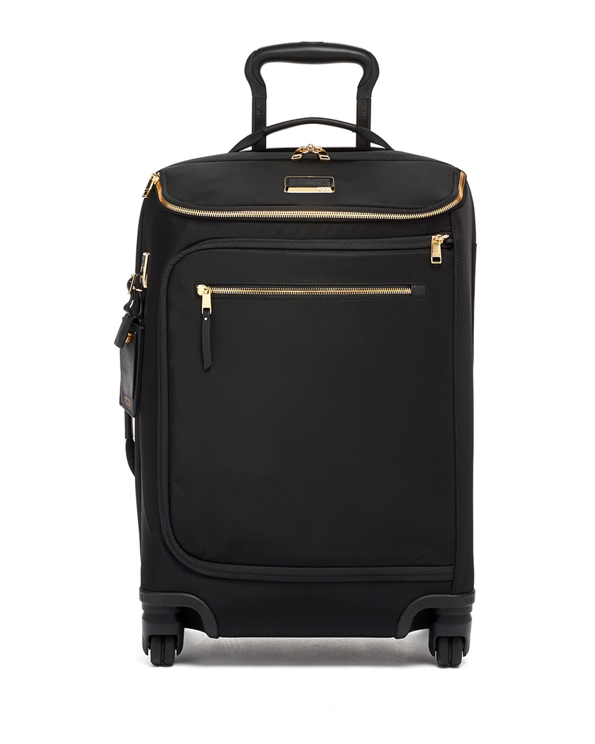 Tumi Leger International Carry-On Luggage, Black/Silver | Neiman Marcus