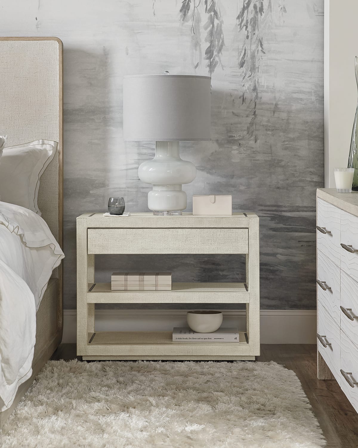Hooker Furniture Cascade Two-Drawer Nightstand | Neiman Marcus