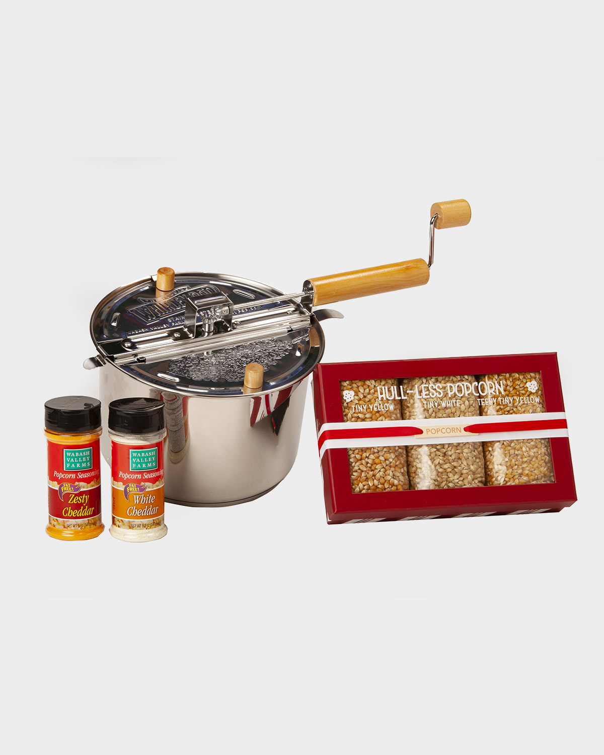 Wabash Valley Farms Pop & Season Hull-Less Popcorn Set | Neiman Marcus
