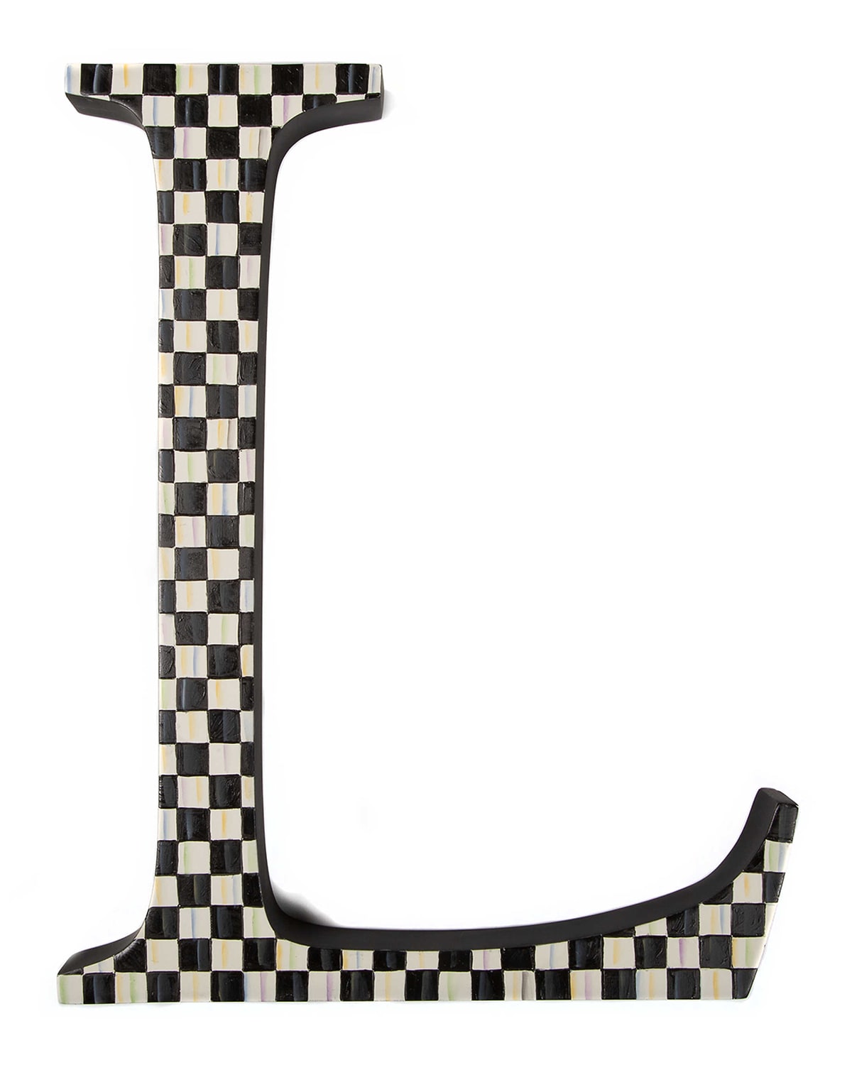 MacKenzie-Childs Courtly Check Letter - M | Neiman Marcus