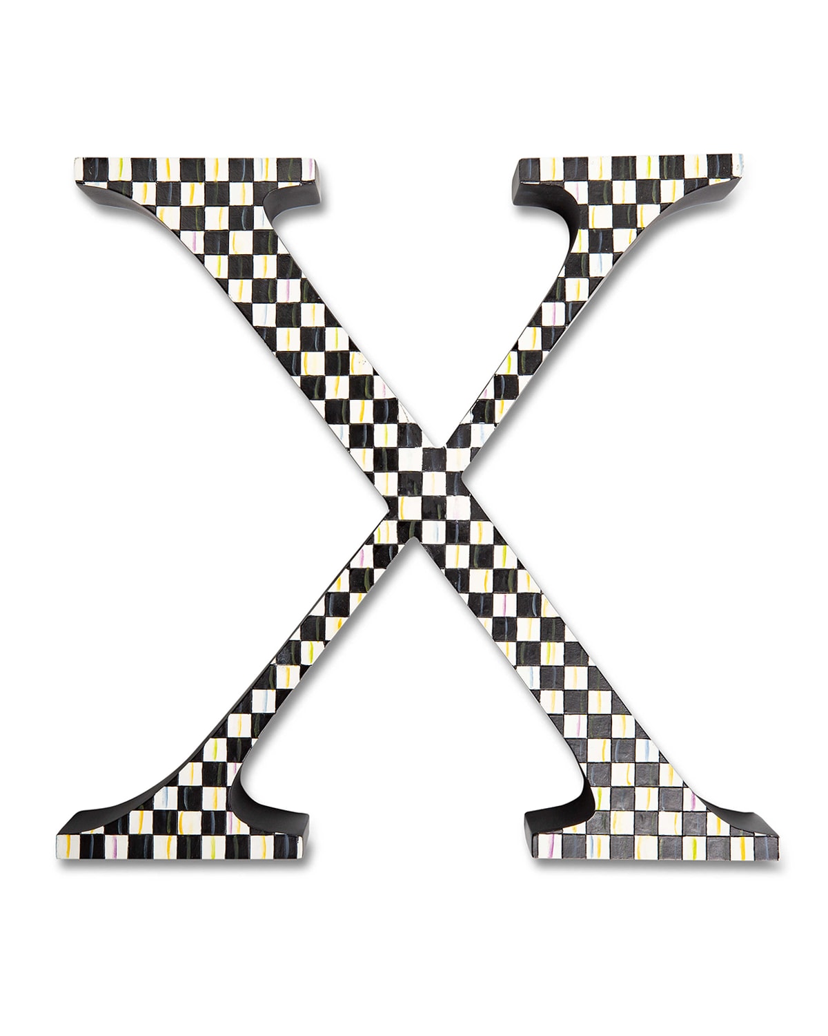 MacKenzie-Childs Courtly Check Letter - Y | Neiman Marcus