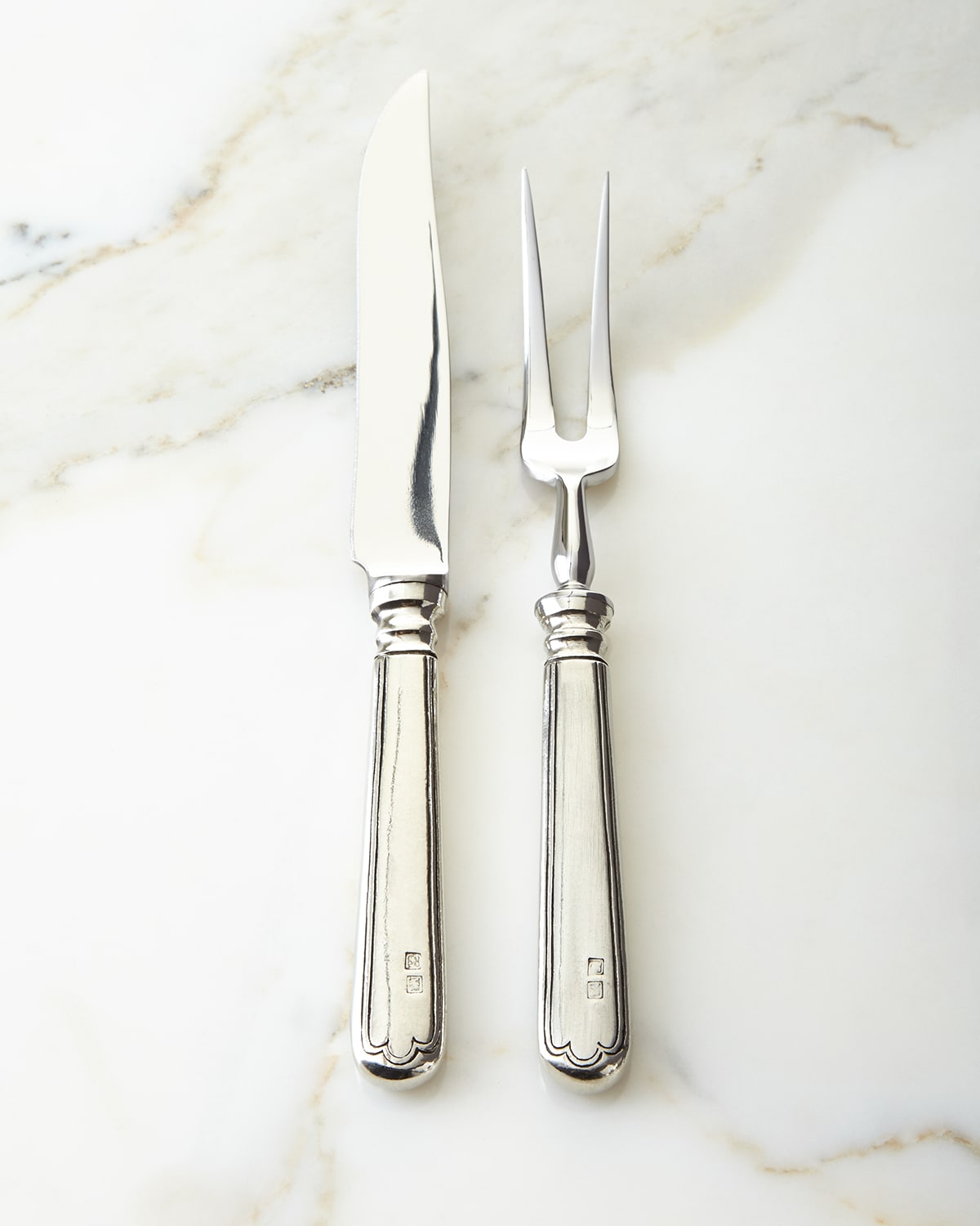 Neiman Marcus Five-Piece Filet Pewter Flatware Place Setting | Neiman ...
