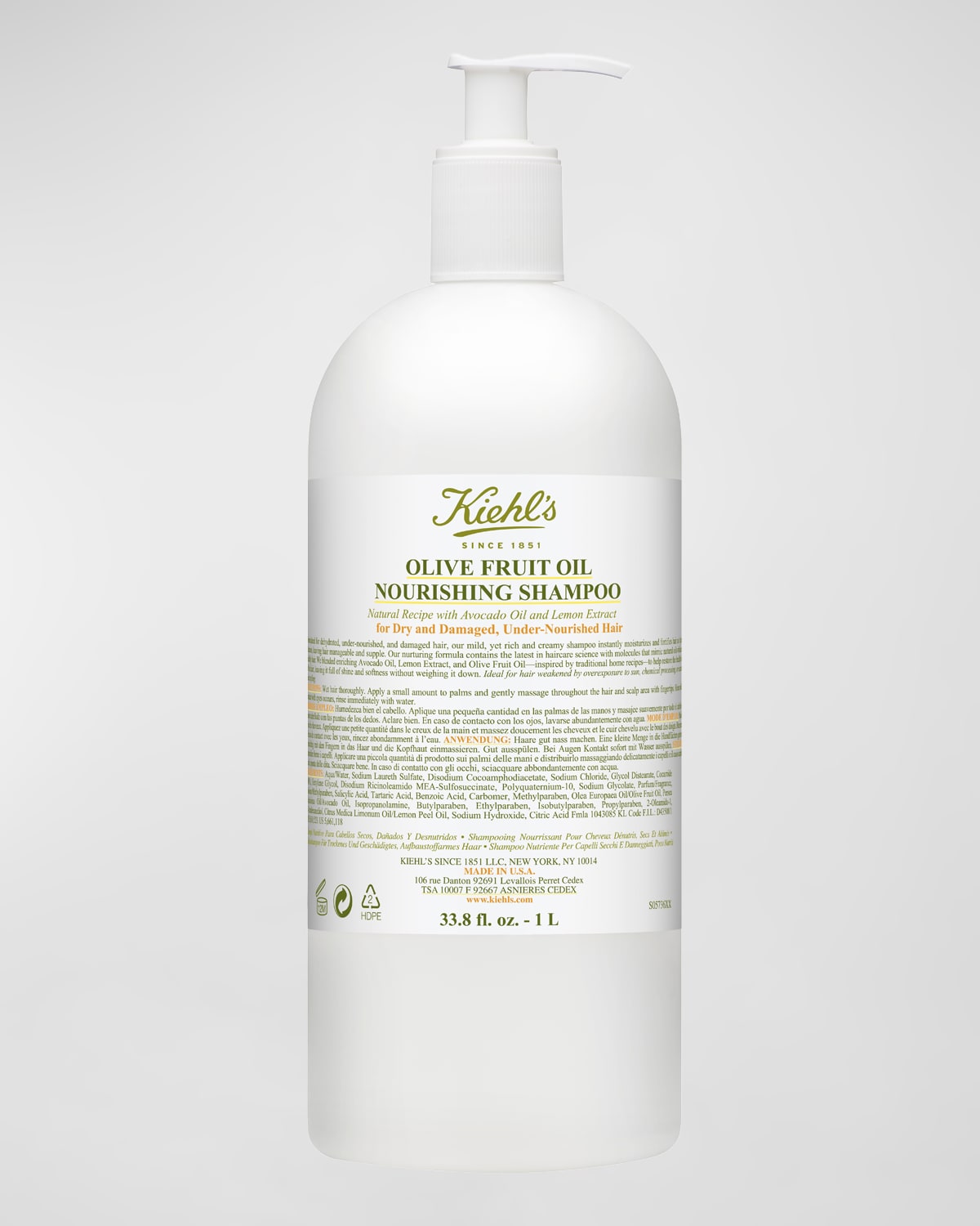Kiehl's Since 1851 Nourishing Olive Fruit Oil Shampoo | Neiman Marcus
