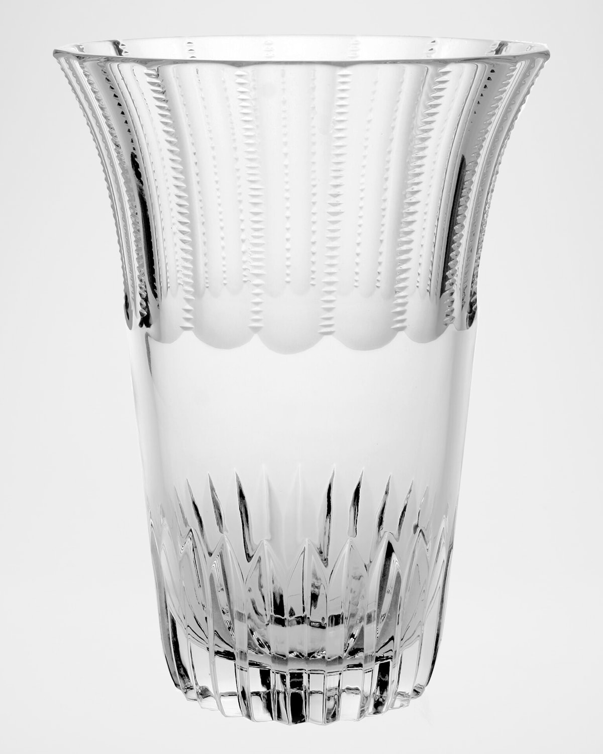 William Yeoward Crystal Vanessa Tortoise Vase, 9" | Neiman Marcus