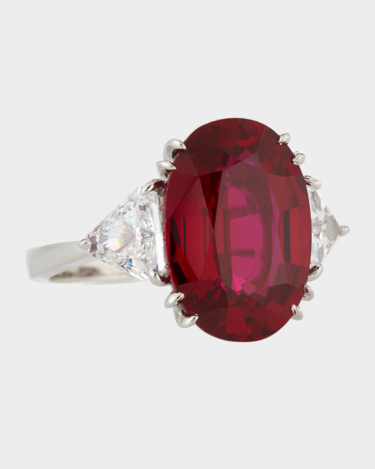 Fantasia by DeSerio Oval Cubic Zirconia Ring, 10 TCW | Neiman Marcus