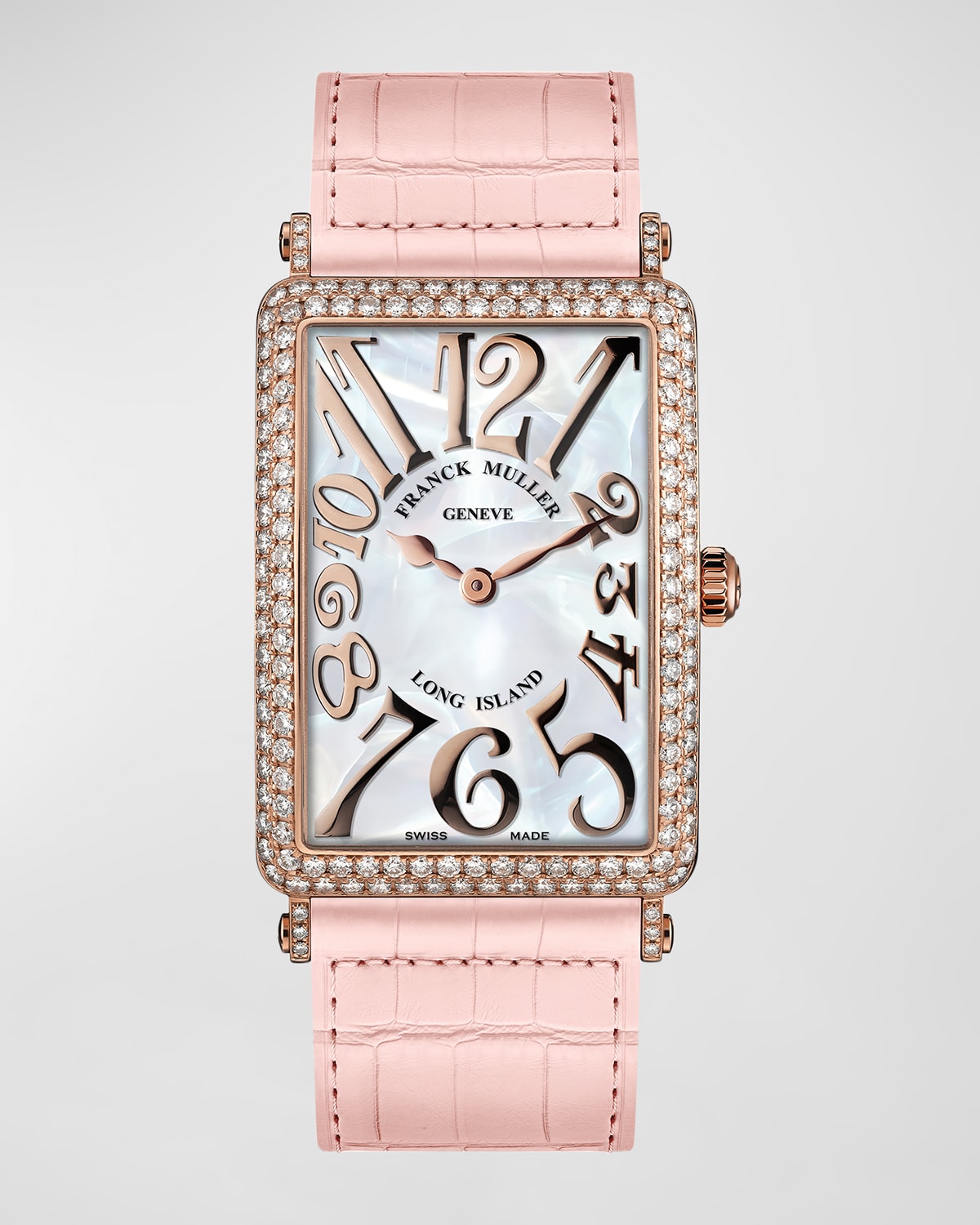 Franck Muller 18K Rose Gold Diamond and Multi-Stone Double Mystery ...
