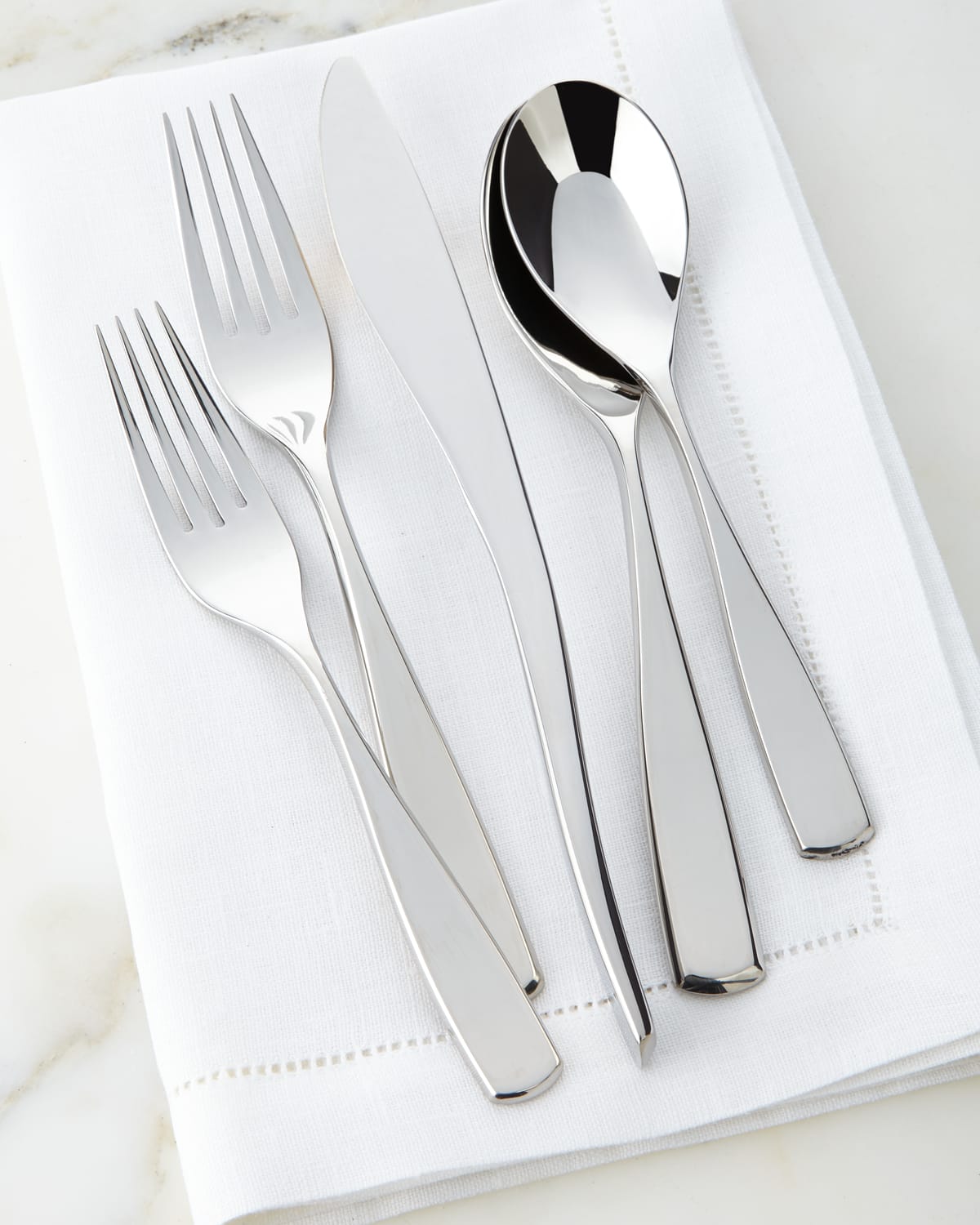 Towle Silversmiths 45-Piece London Shell Flatware Service | Neiman Marcus