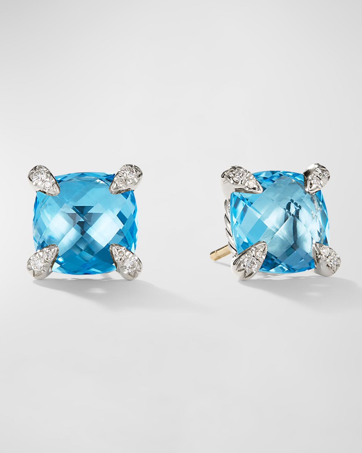 David Yurman Chatelaine Stud Earrings with Gemtone and Diamonds in ...