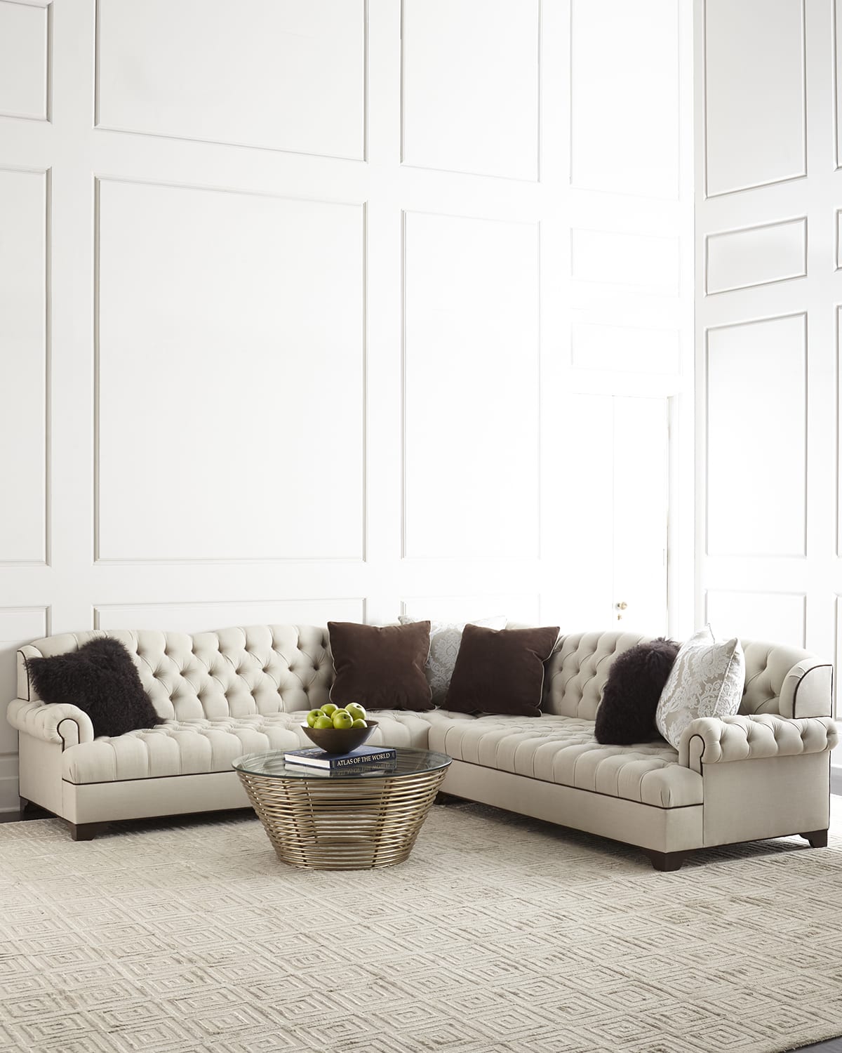 Haute House White Thebes Bench | Neiman Marcus