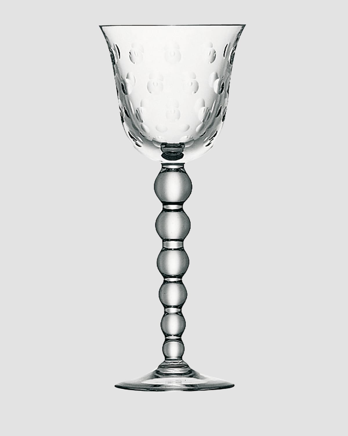 Saint Louis Crystal Thistle Gold Water Goblet | Neiman Marcus