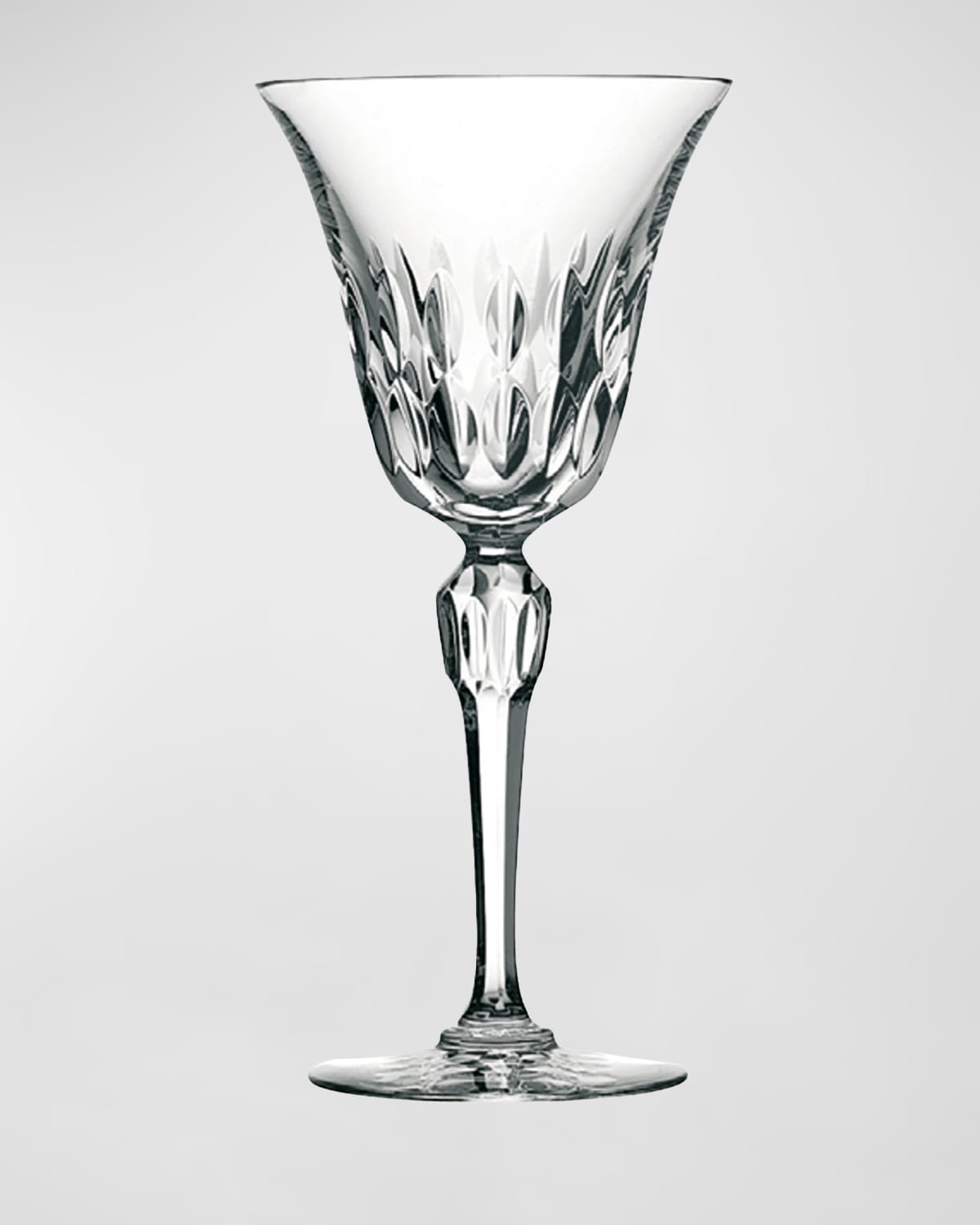 Saint Louis Crystal Thistle Gold Water Goblet | Neiman Marcus