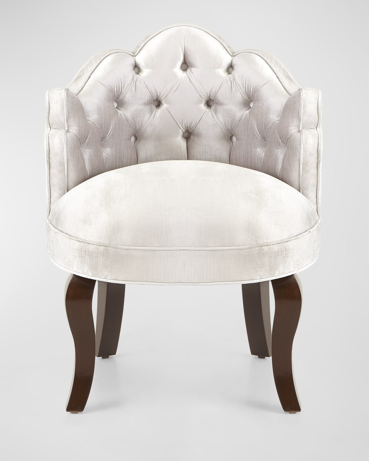 Haute House Allison Tufted Vanity Chair | Neiman Marcus