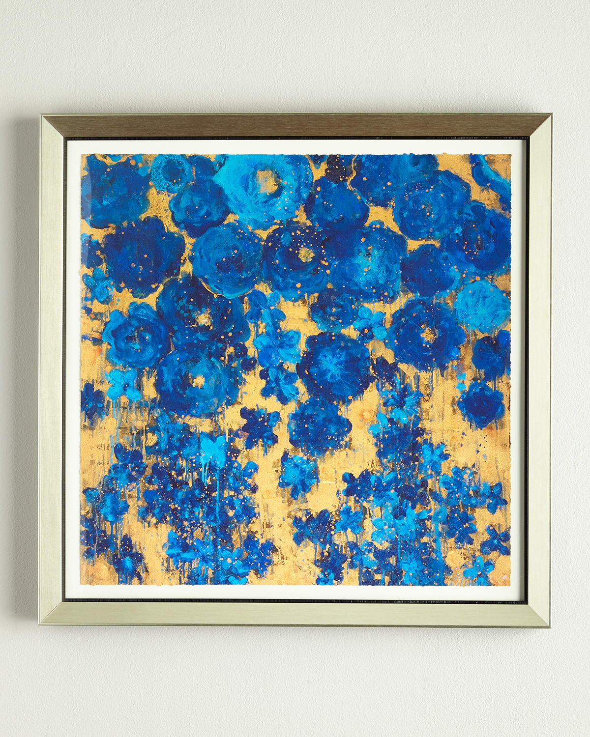 RFA Fine Art "Gold and Roses" Giclee on Paper Wall Art | Neiman Marcus