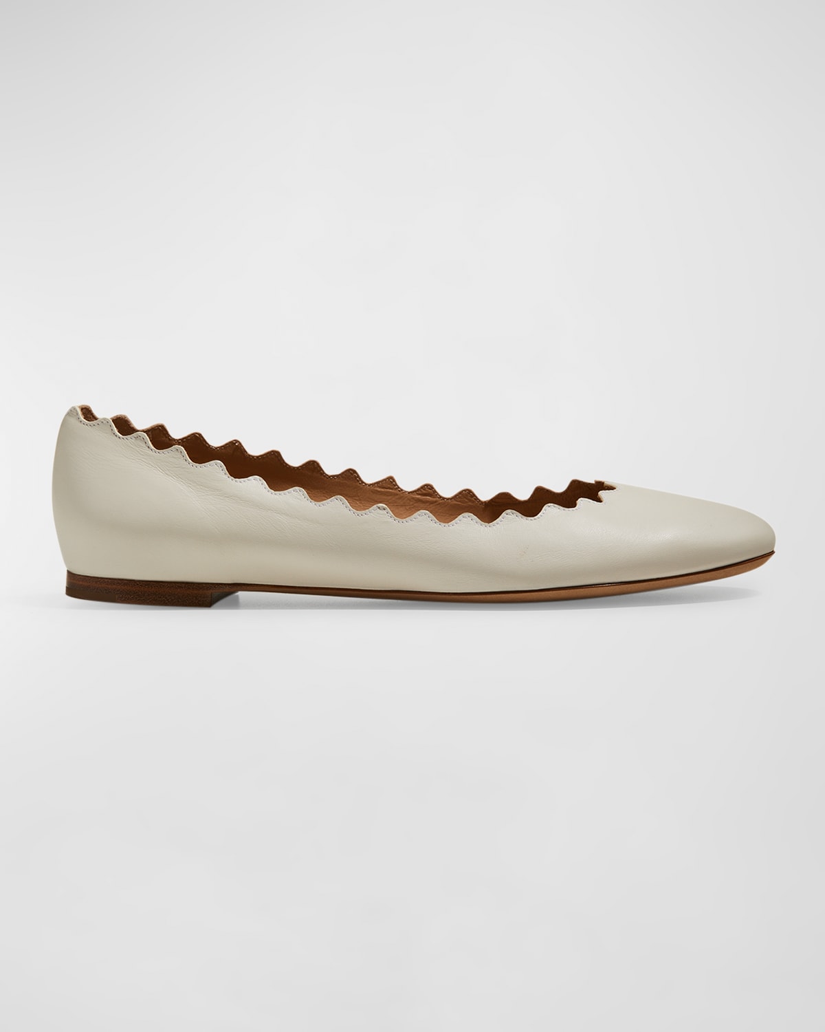 Chloe Lauren Patent Leather Scalloped Ballet Flats | Neiman Marcus Chloe Lauren Patent Leather Scalloped Ballet Flats | Neiman Marcus