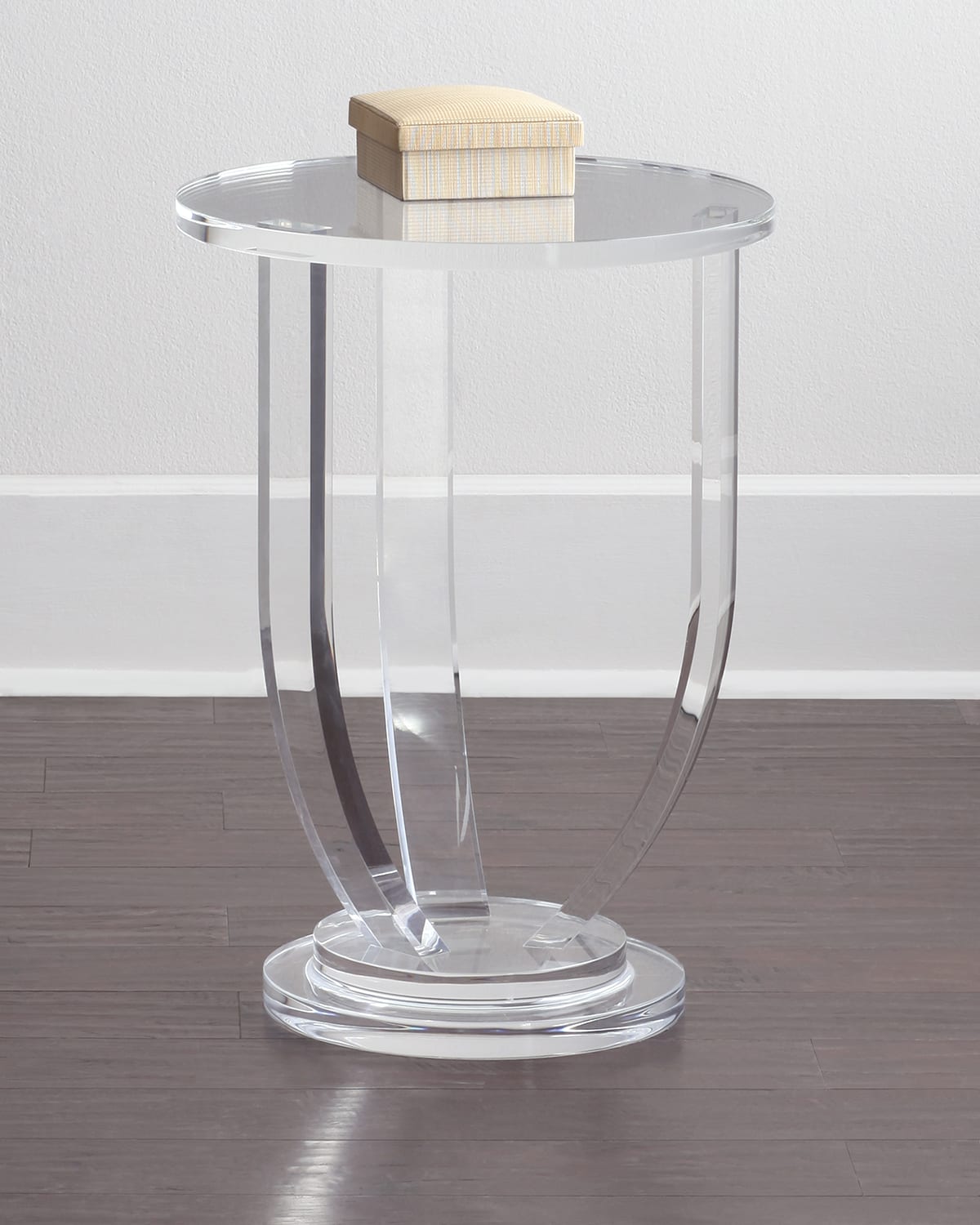 Interlude Home Langston Acrylic Side Table | Neiman Marcus