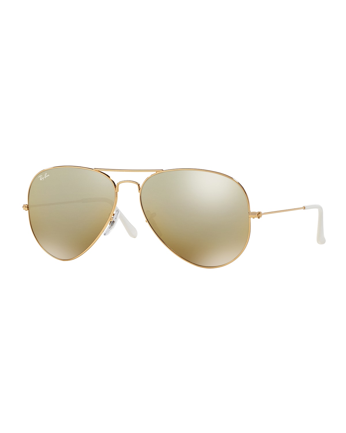 Versace Mirrored Shield Brow-Bar Sunglasses | Neiman Marcus