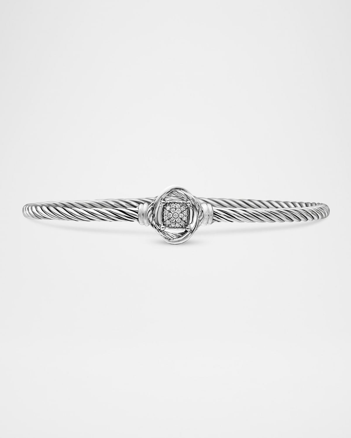 David Yurman DY Madison Bracelet in Silver with 18K Gold, 11mm | Neiman ...
