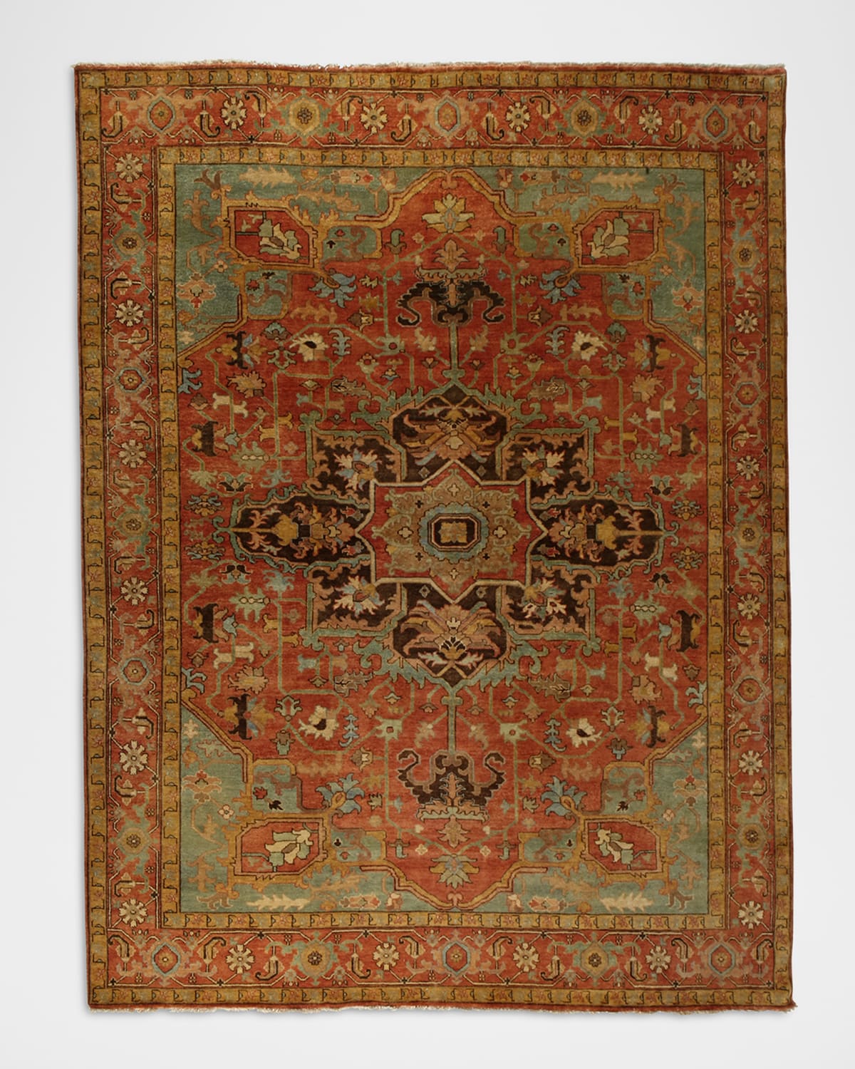 Exquisite Rugs Royal Garden Serapi Rug, 10' x 14' | Neiman Marcus