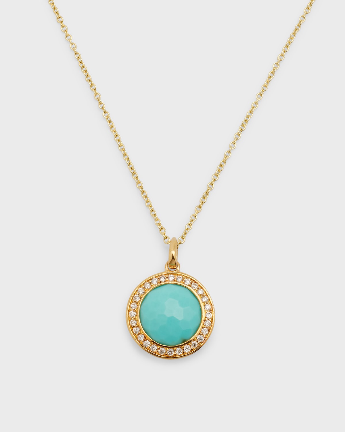 Ippolita Medium Pendant Necklace in 18K Gold with Diamonds | Neiman Marcus